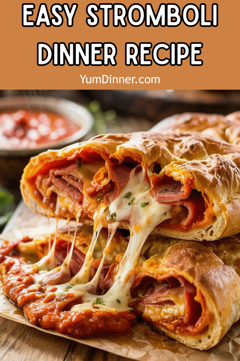 Easy Stromboli Dinner Recipe for When You’re Craving Cheesy Goodness ...