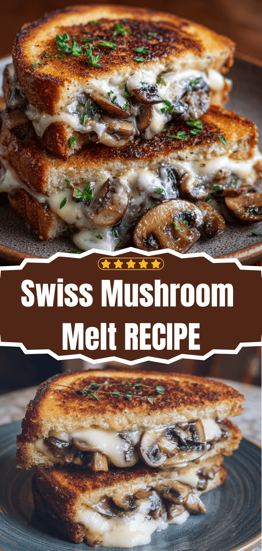 Juicy Swiss Mushroom Melt You’ll Make on Repeat - Yum Dinner