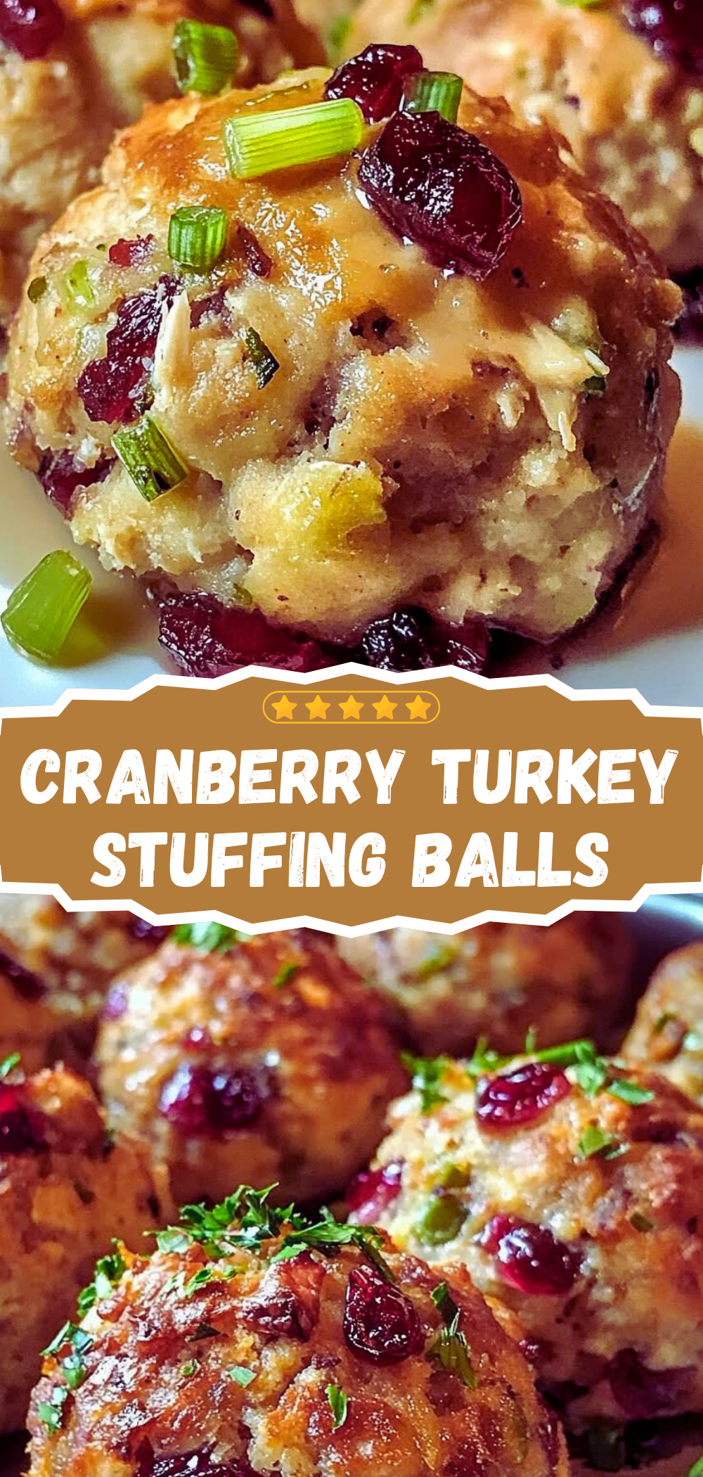 Cranberry Turkey Stuffing Balls – The Cozy Bite-Sized Holiday Classic ...